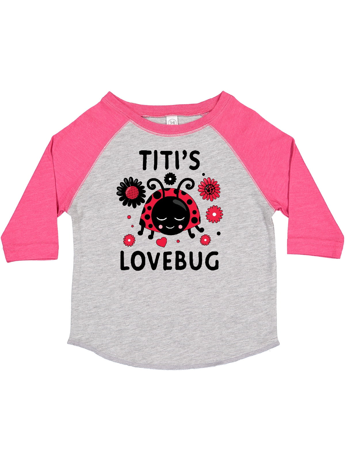 Inktastic Valentine's Day Titi's Lovebug Boys or Girls Toddler T-Shirt - Walmart.com