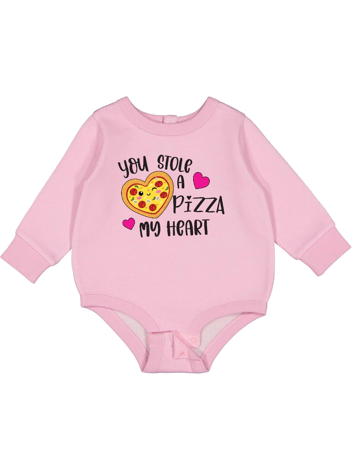 Inktastic Valentine's Day You Stole a Pizza of My Heart Baby Fleece ...