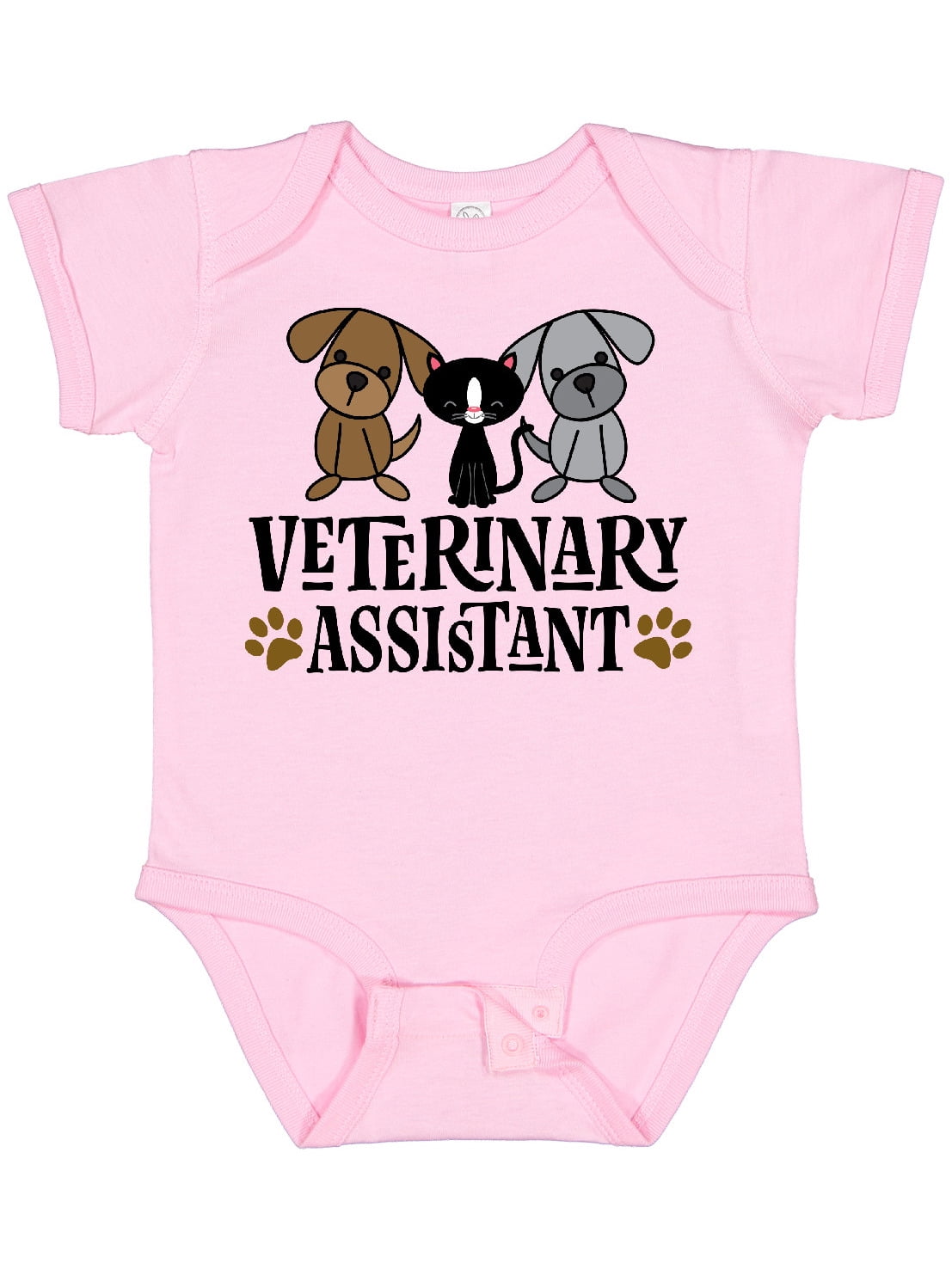Inktastic Veterinary Assistant Vet Tech Boys or Girls Baby Bodysuit ...