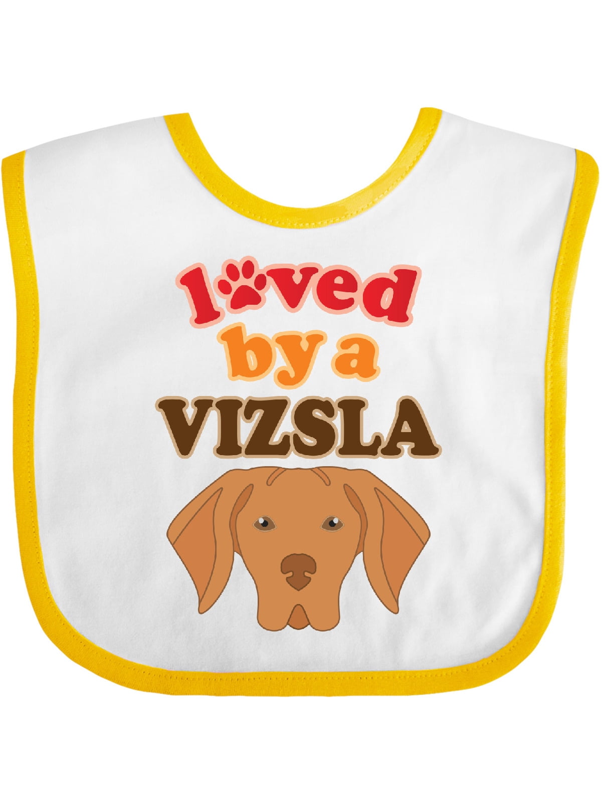 Inktastic Vizsla Dog Lover Boys or Girls Baby Bib - Walmart.com