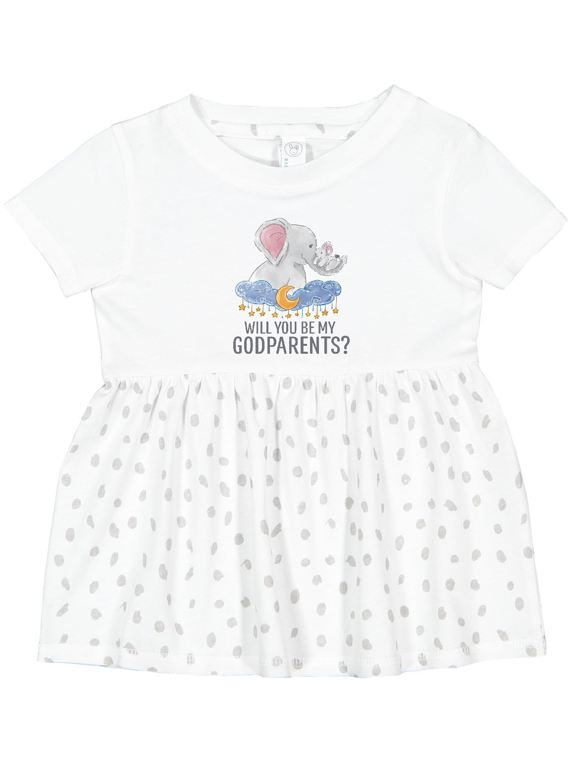 Inktastic Will You Be My Godparents? Girls Baby Dress - Walmart.com