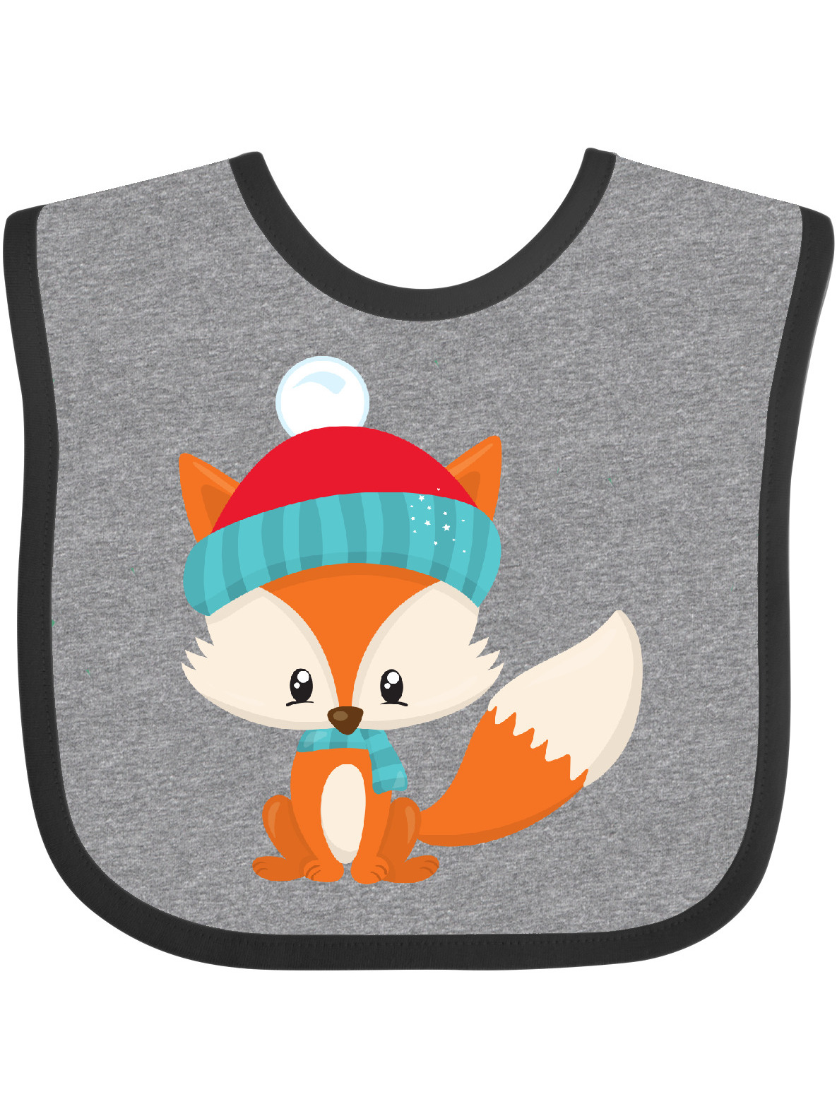 Inktastic Winter Fox, Cute Fox, Fox with Hat, Fox with Scarf Boys or ...