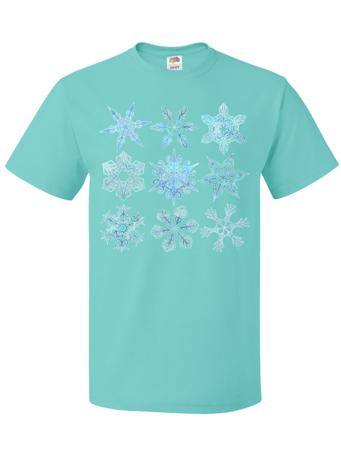 Inktastic Winter Snowflakes T-Shirt - Walmart.com