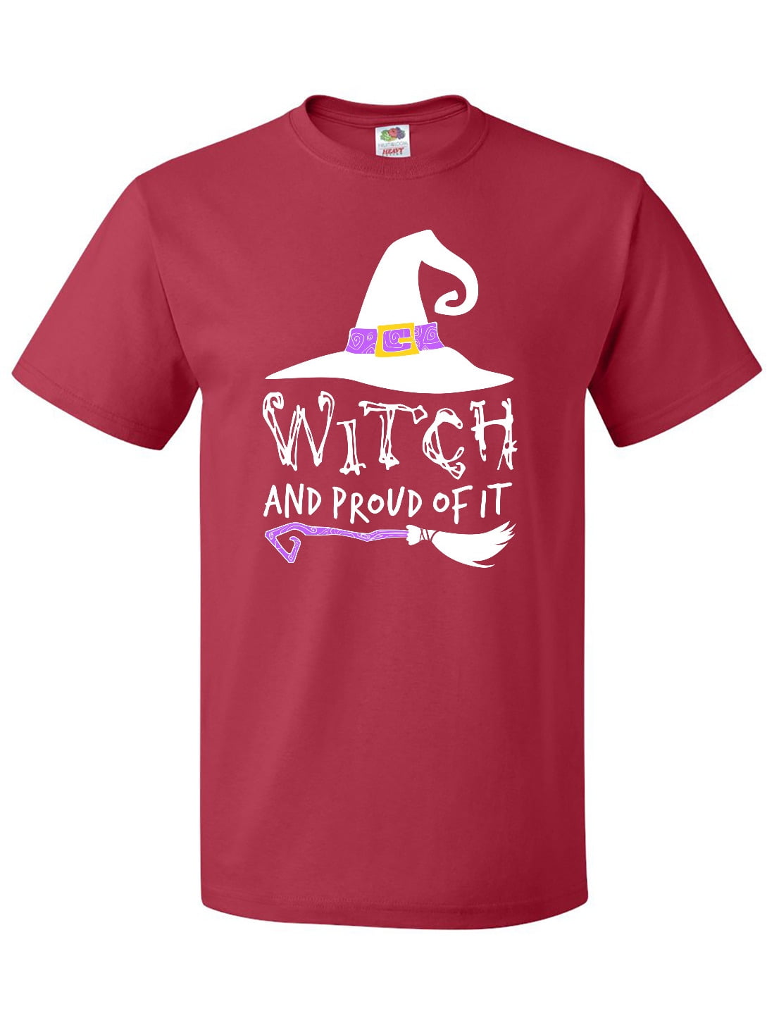 Inktastic Witch and Proud of It-Halloween T-Shirt - Walmart Business ...