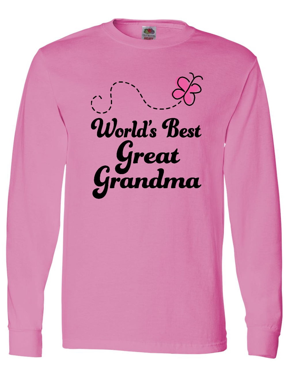 Inktastic Worlds Best Great Grandma Long Sleeve T-Shirt - Walmart.com