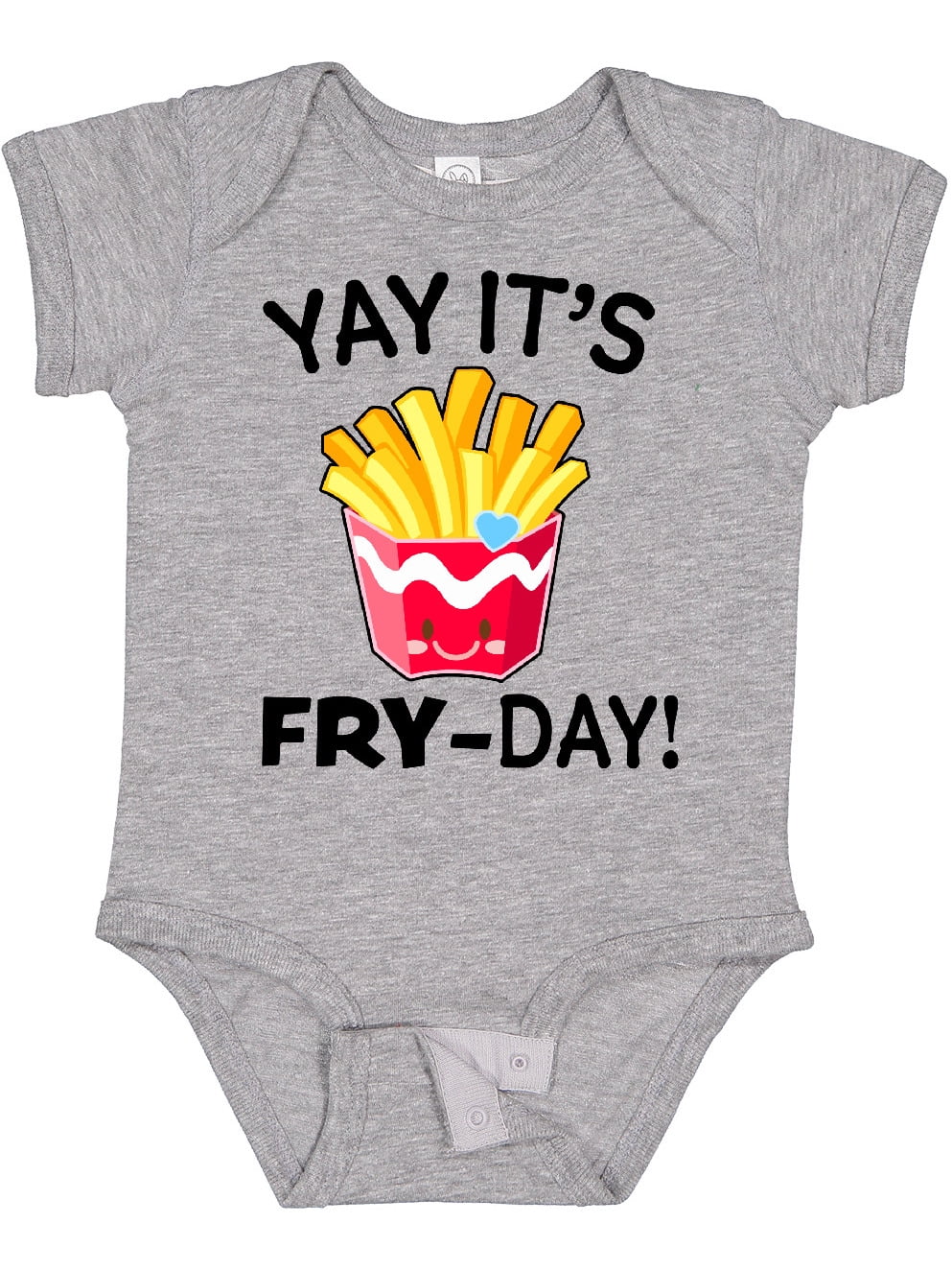 Inktastic Yay Its Fry Day with Cute French Fries Boys or Girls Baby ...