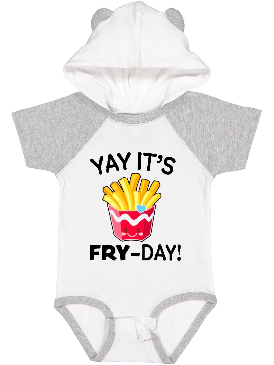 Inktastic Yay Its Fry Day with Cute French Fries Boys or Girls Baby ...