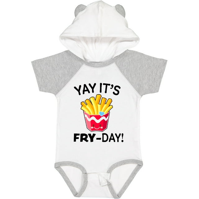 Inktastic Yay Its Fry Day with Cute French Fries Boys or Girls Baby ...