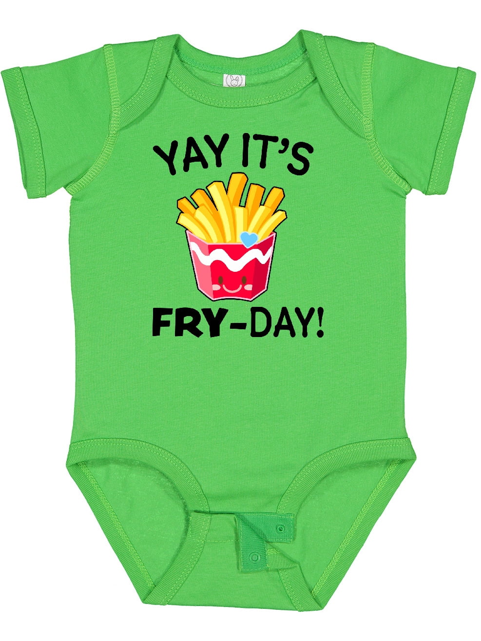 Inktastic Yay Its Fry Day with Cute French Fries Boys or Girls Baby ...