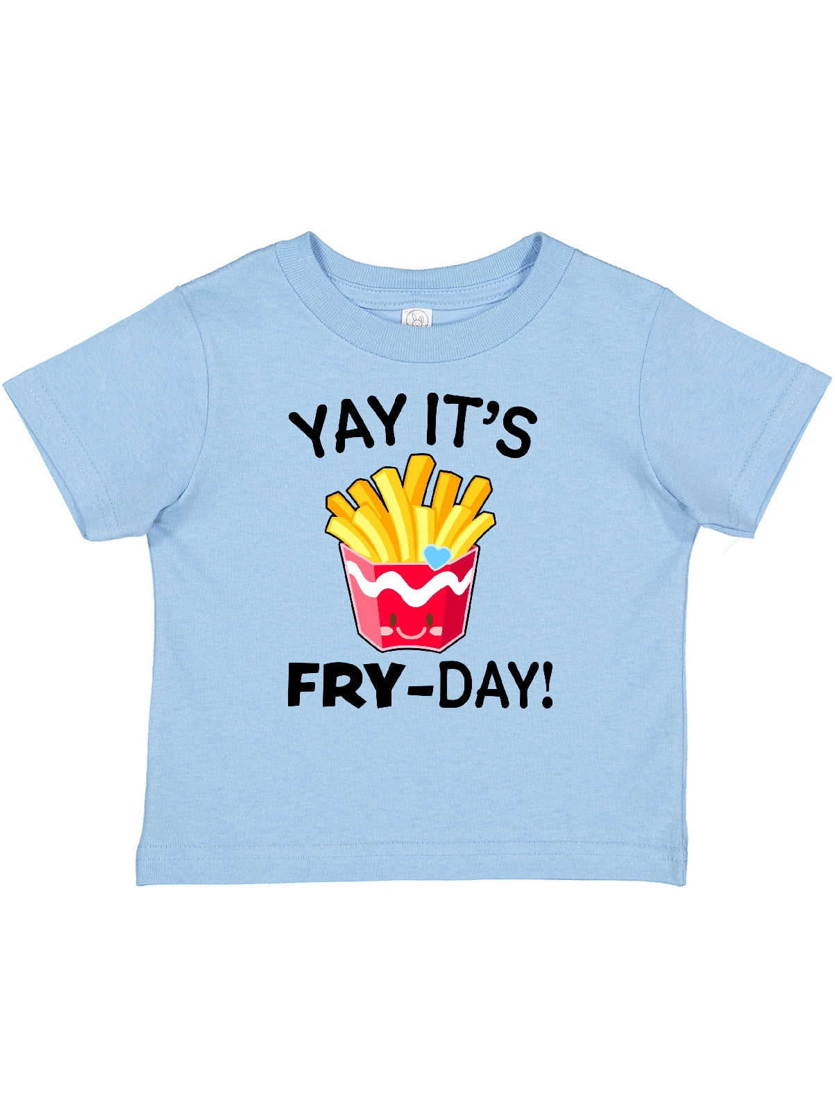 Inktastic Yay Its Fry Day with Cute French Fries Boys or Girls Baby T ...