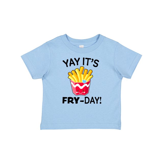 Inktastic Yay Its Fry Day with Cute French Fries Boys or Girls Baby T ...
