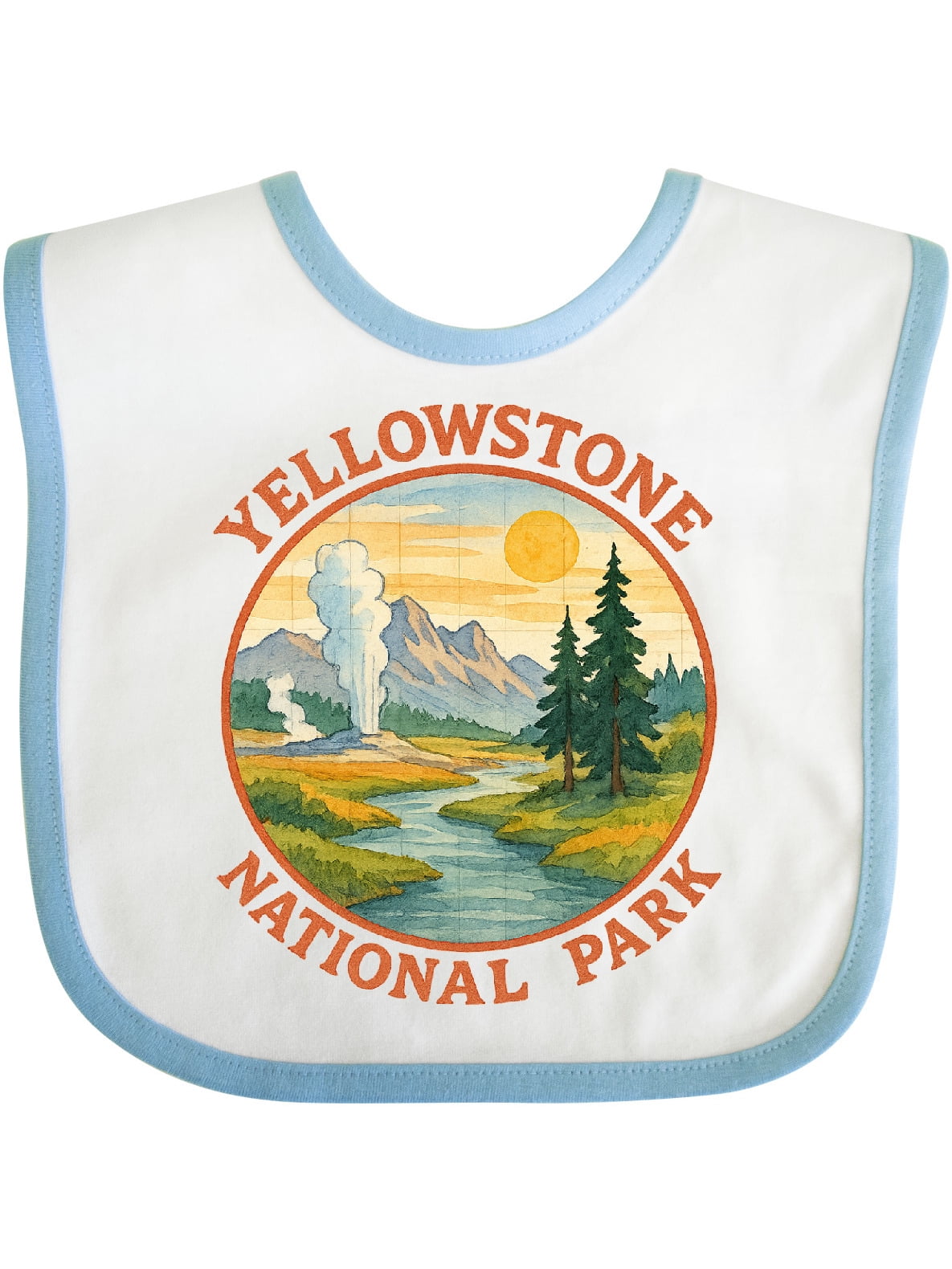 Inktastic Yellowstone National Park Vintage Design Boys or Girls Baby ...