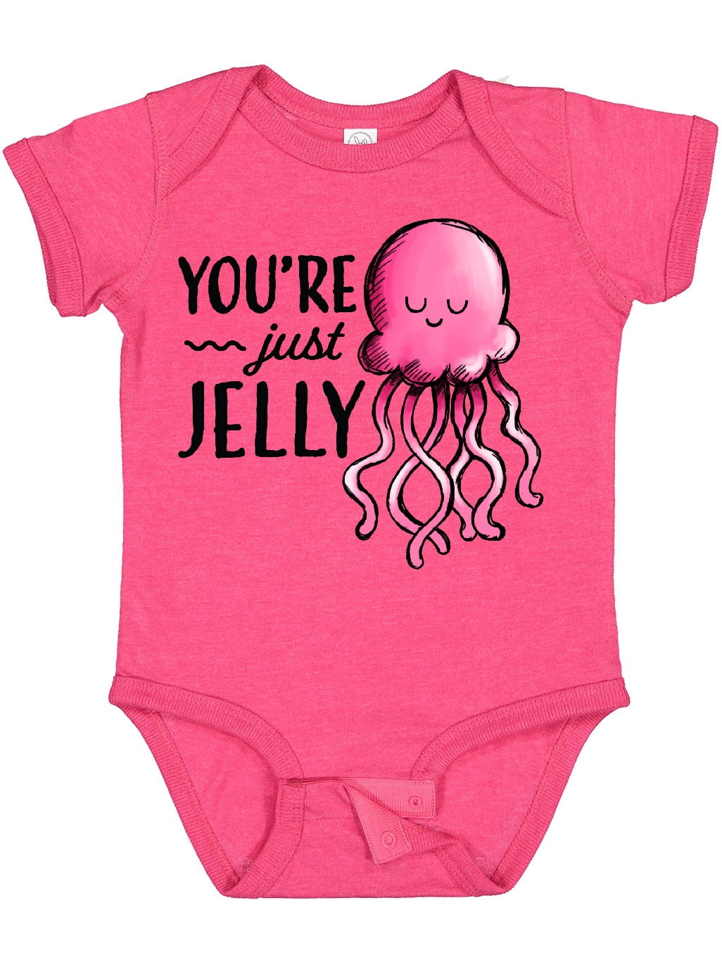 Inktastic You're Just Jelly with Pink Jellyfish Boys or Girls Baby ...