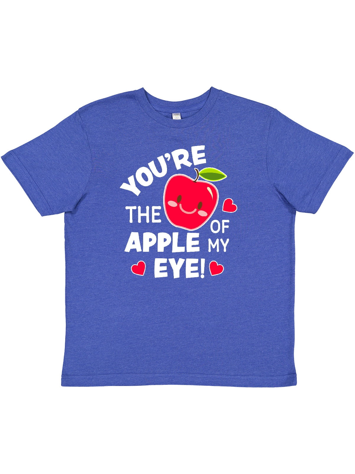Inktastic Youre The Apple of My Eye Valentine Pun with Cute Apple Youth ...