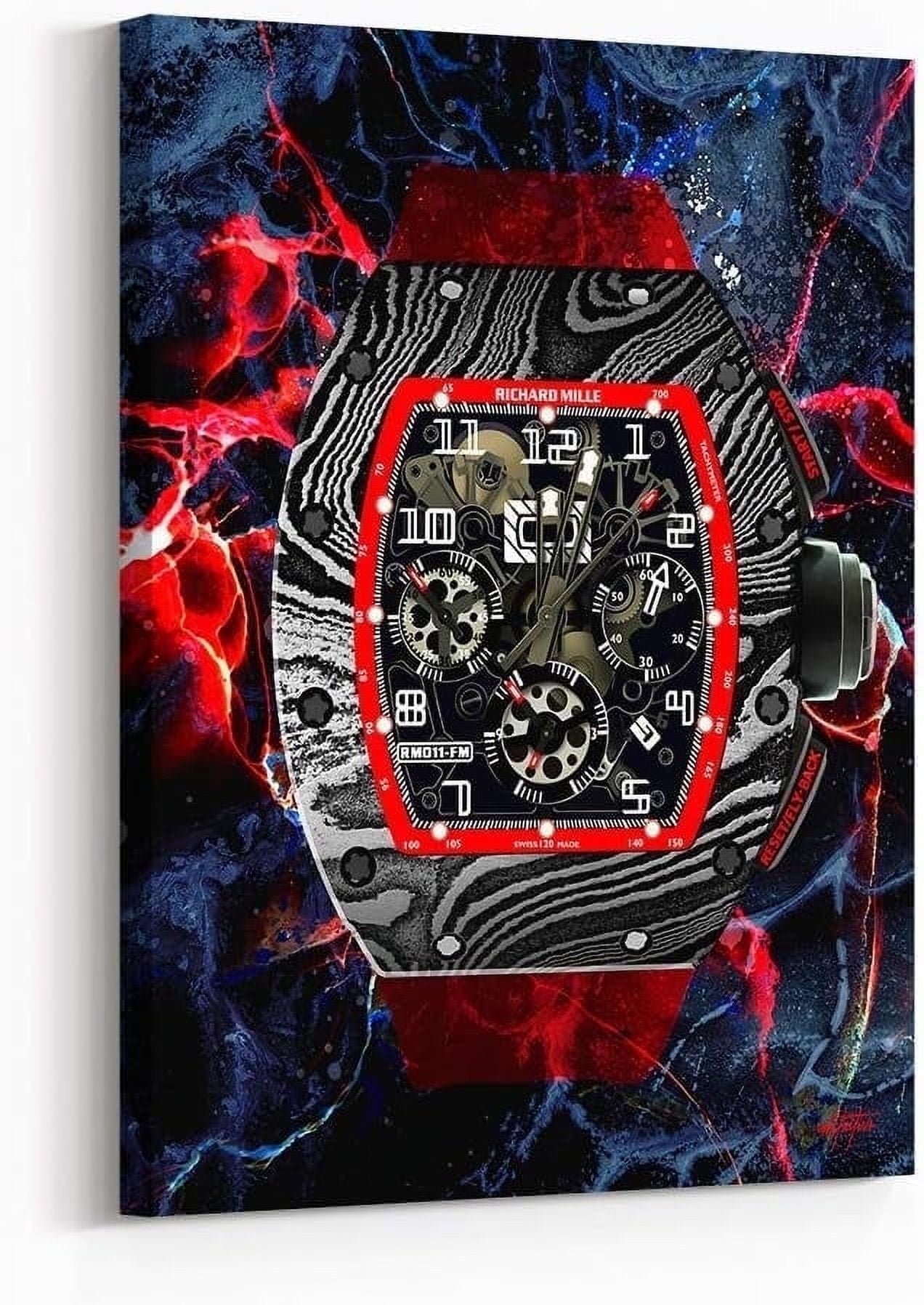 Inktuitive 'Mille’ Inspirational Wall Art | Man Cave Watch Modern ...