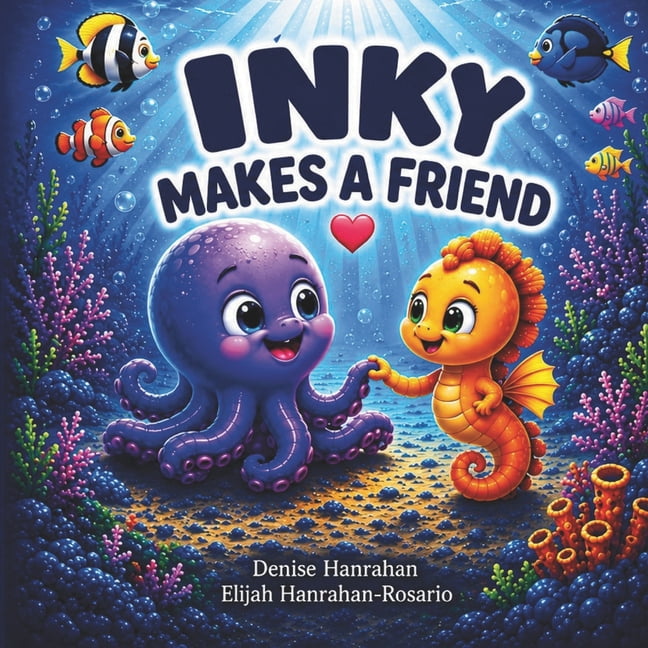 Inky Makes A Friend: An Ocean Friendship Story, (Paperback) - Walmart.com