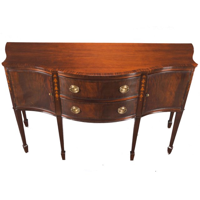 Inlaid High Leg Sideboard - Walmart.com