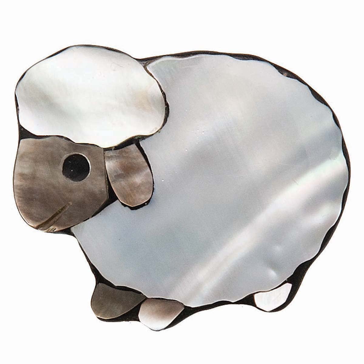 Inlaid Shell Sheep Needle Keeper - Walmart.com