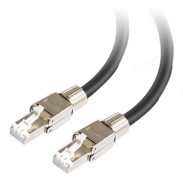Inland 7Ft. CAT 8 Stranded SFTP, Shielded Connectors, Bare Copper ...