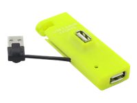 Inland Mini - Hub - 4 x USB 2.0 - desktop - Walmart.com