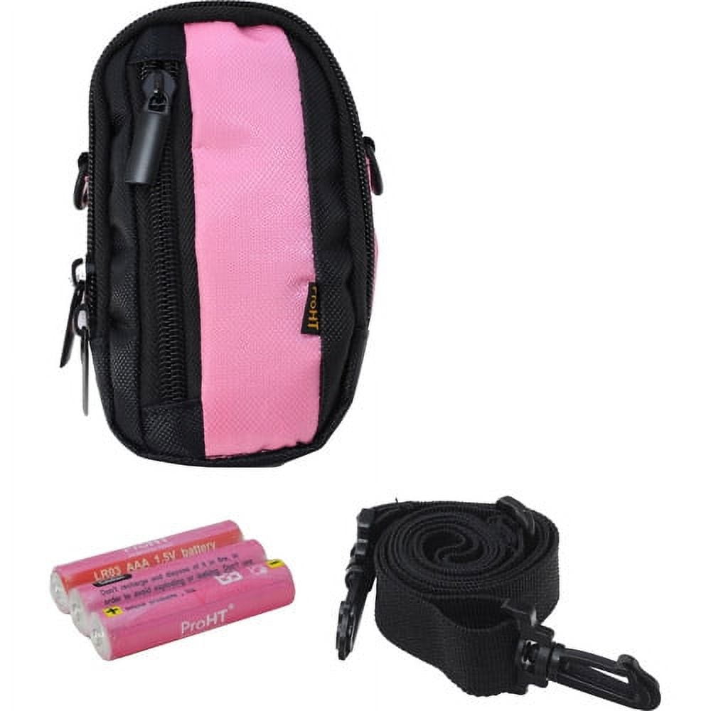 Inland Pink Pro Camera Case Kit, Includes 3 AAA Batteries - Walmart.com