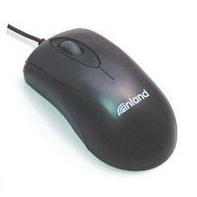 Inland Products 800 dpi USB Optical Mouse - Black - Walmart.com