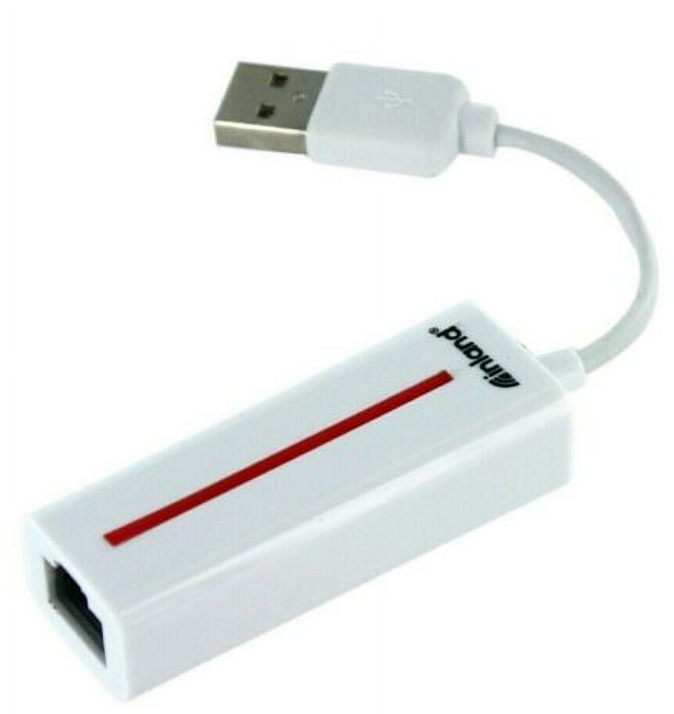 Inland USB2.0 10/100Mbps to LAN Adapter Card Cable Dongle - Walmart.com
