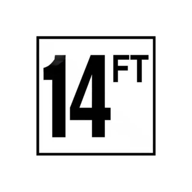 Inlays C610096 6 x 6 in. Foot Series Smooth Ceramic Info Tile Waterline ...