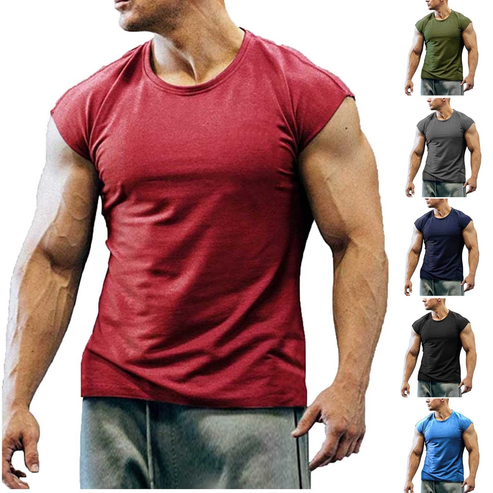 Inleife Tank Tops for Men Clearance, Fashion Personality Men's Summer ...