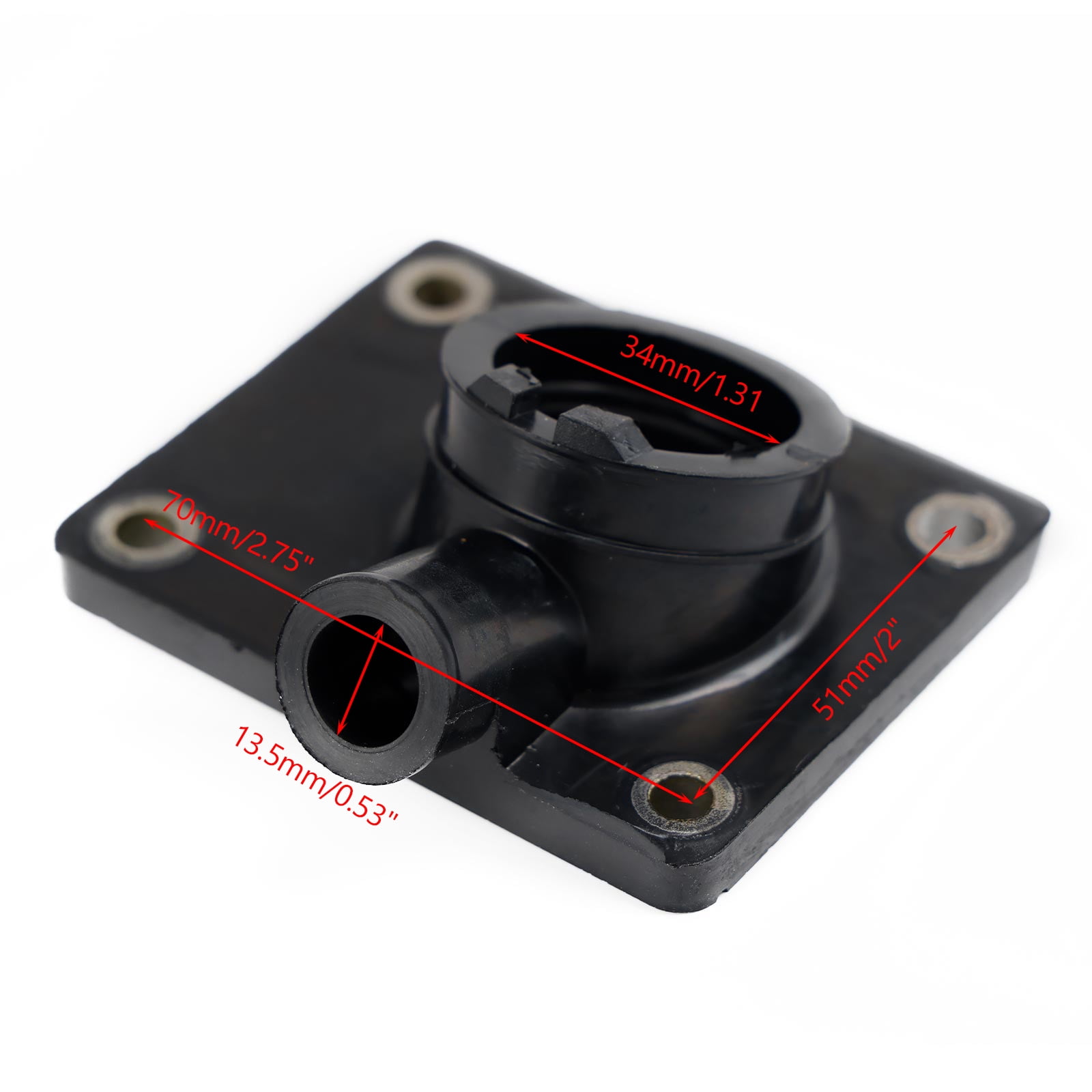 Inlet Rubber Manifold Intake Pipe 10V-13565-01 For Yamaha RD125LC ...