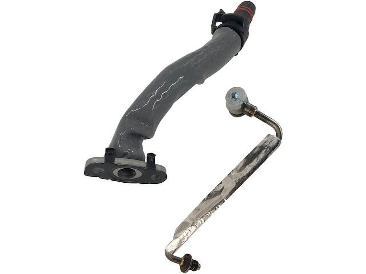 Inlet and Outlet Turbocharger Oil Line - Compatible with 2015 - 2021 ...
