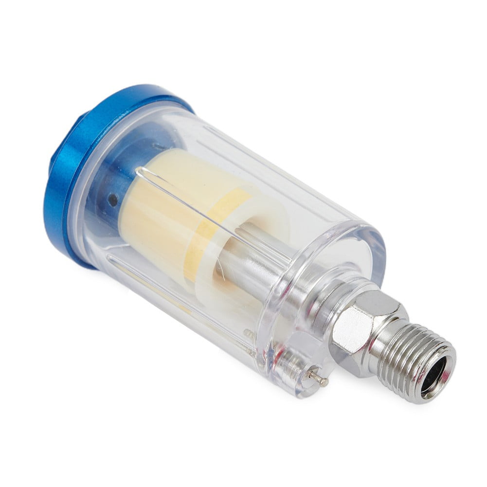 Inline 1/4'' Air Oil Water Separator Filter for Compressor Spray Paint ...
