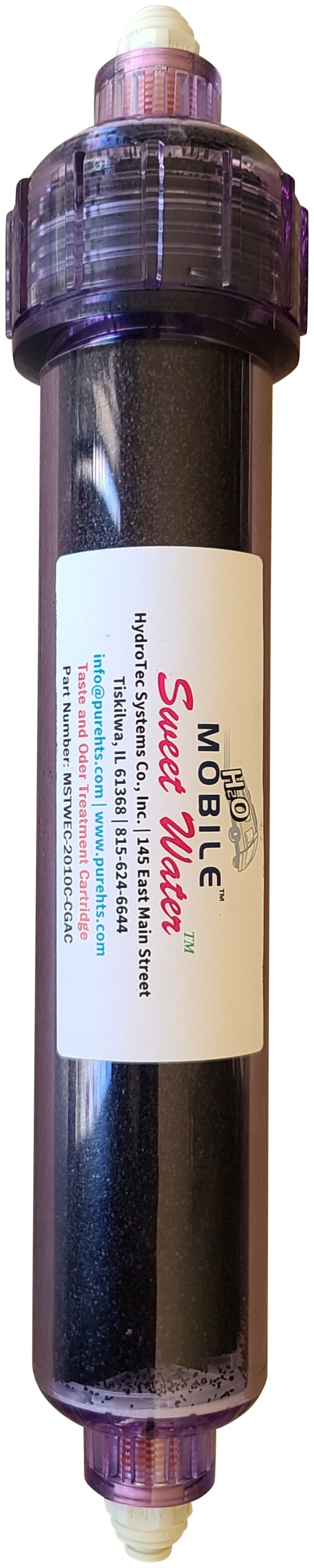 Inline 2” by 10” Coconut Shell Activated Carbon Inline Refillable ...