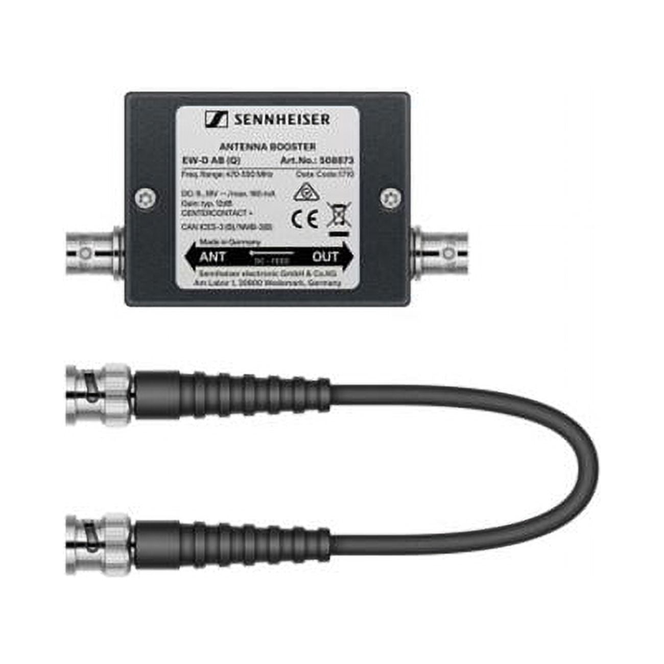 Inline Antenna Booster with Plus 10 dB Gain, BNC Connectors & 520-608 ...