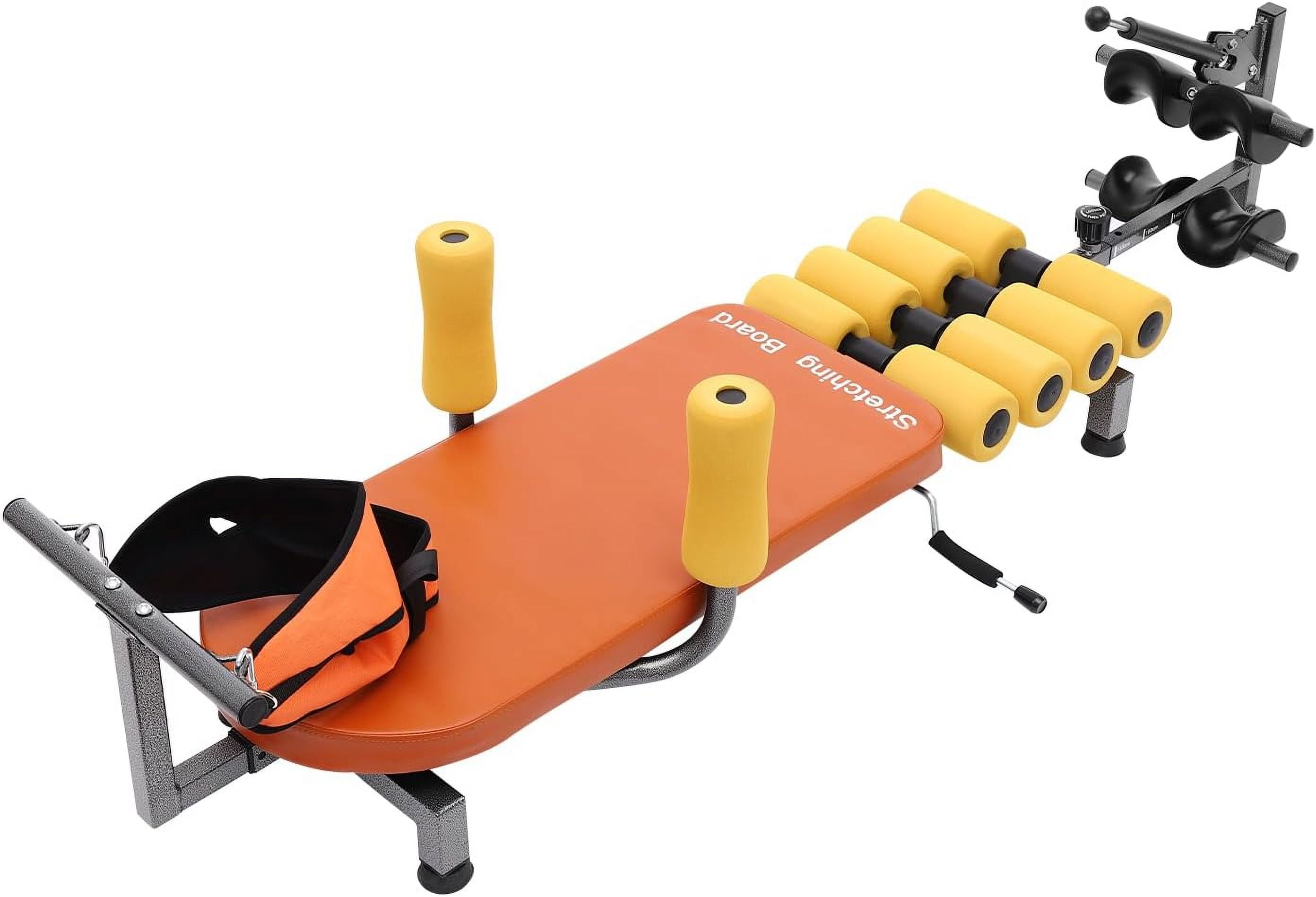 Inline Back Stretch Bench with Cervical Traction Back Stretcher 286.6 ...