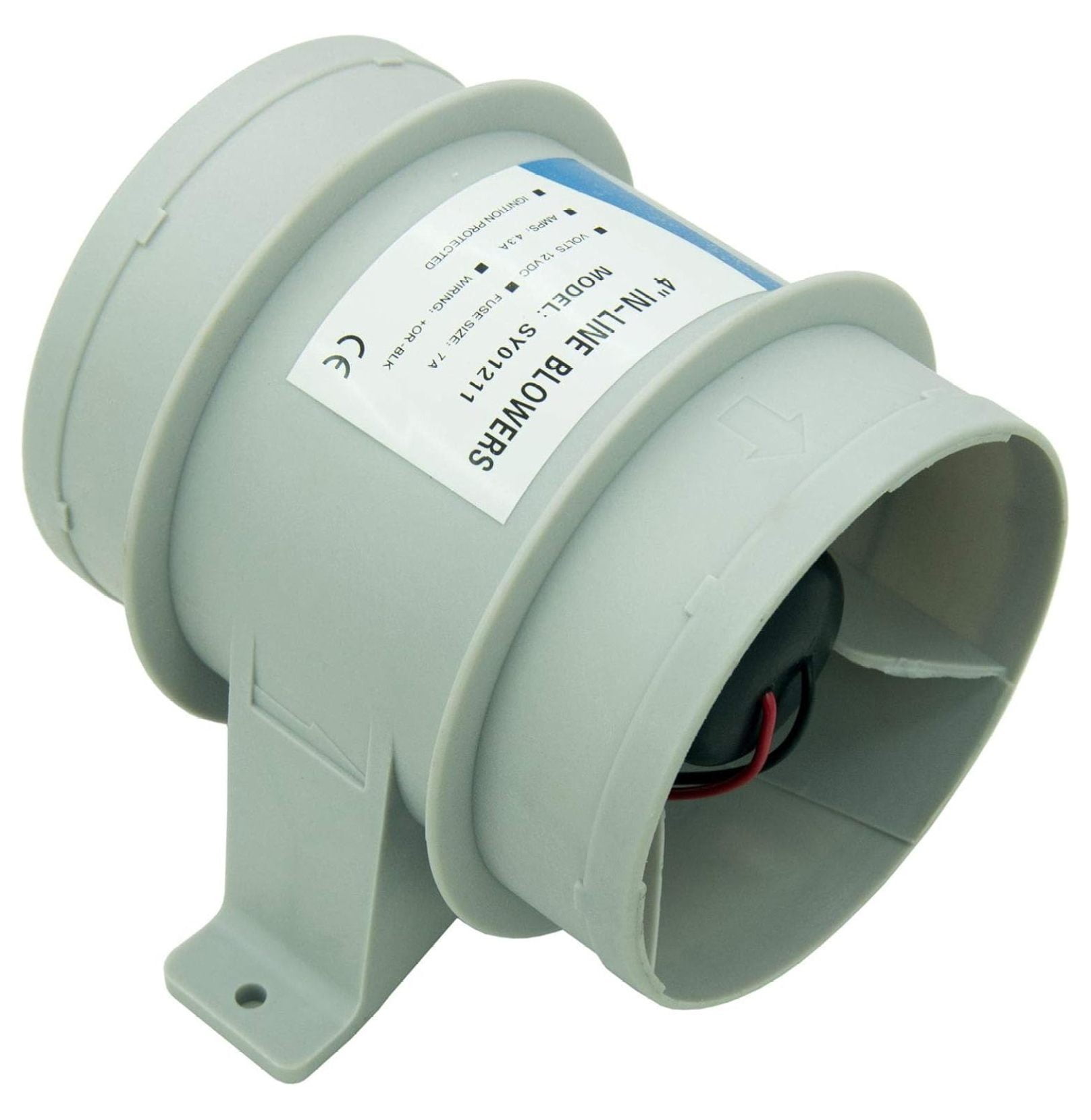Inline Blower，Bilge Blower 12V 4A Marine Bilge Blower Air Blower Boat ...