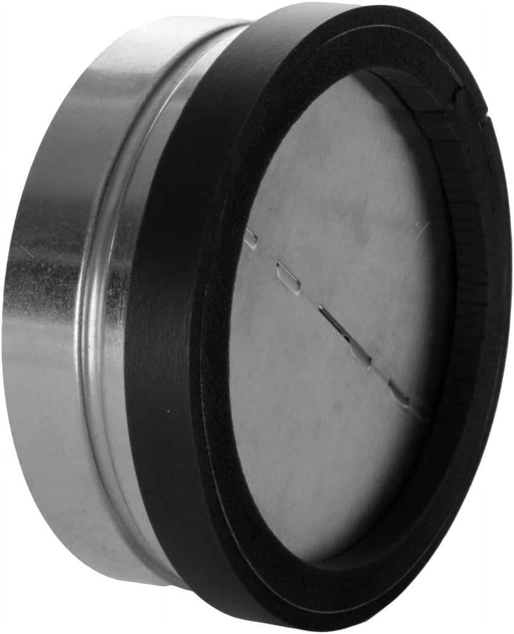 FAMCO 10" Spring-Loaded Inline Butterfly Backdraft Damper (Steel ...