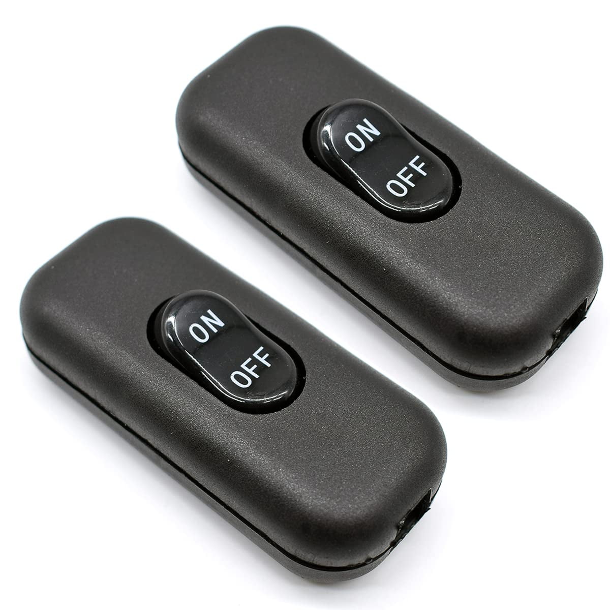 Inline Cord Switch 2 Pack, AC 250V 6A On/Off Lamp Control Appliance ...