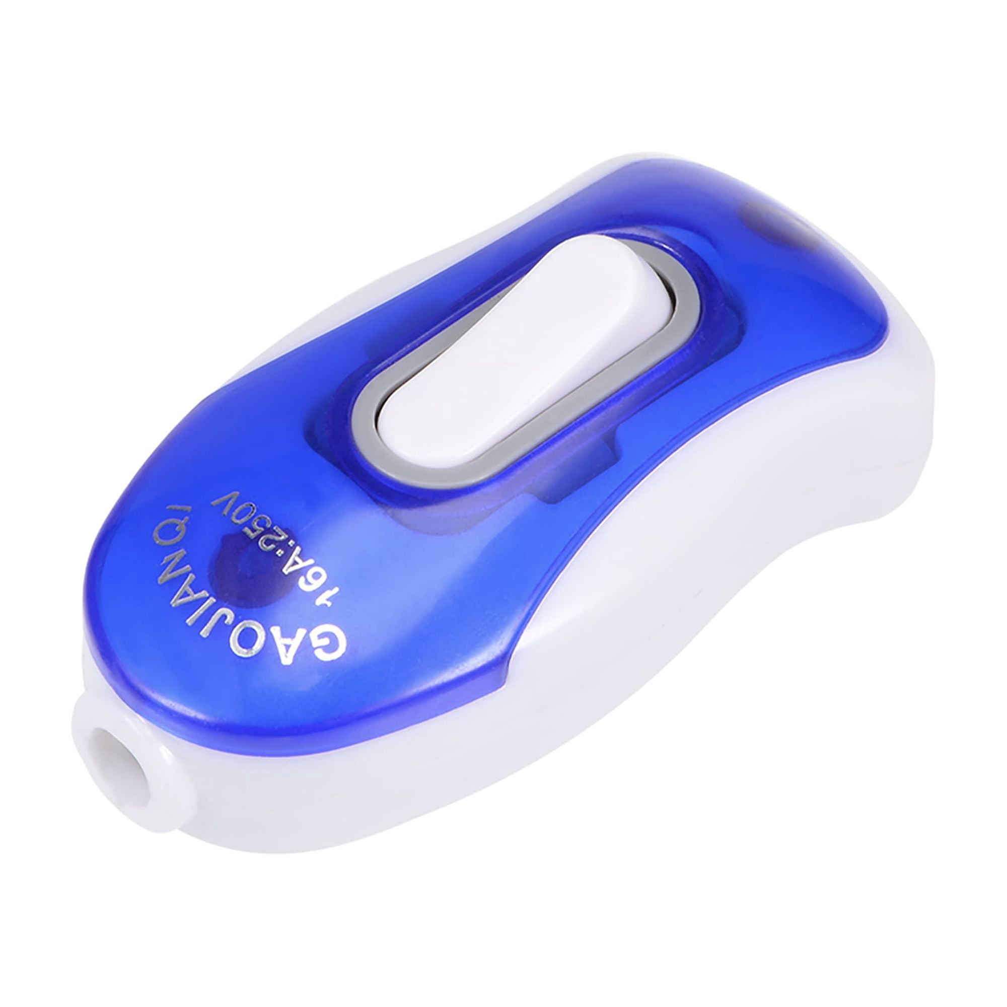 Inline Cord Switch AC 250V 16A On-Off DPST Control Feed-Through Rocker ...