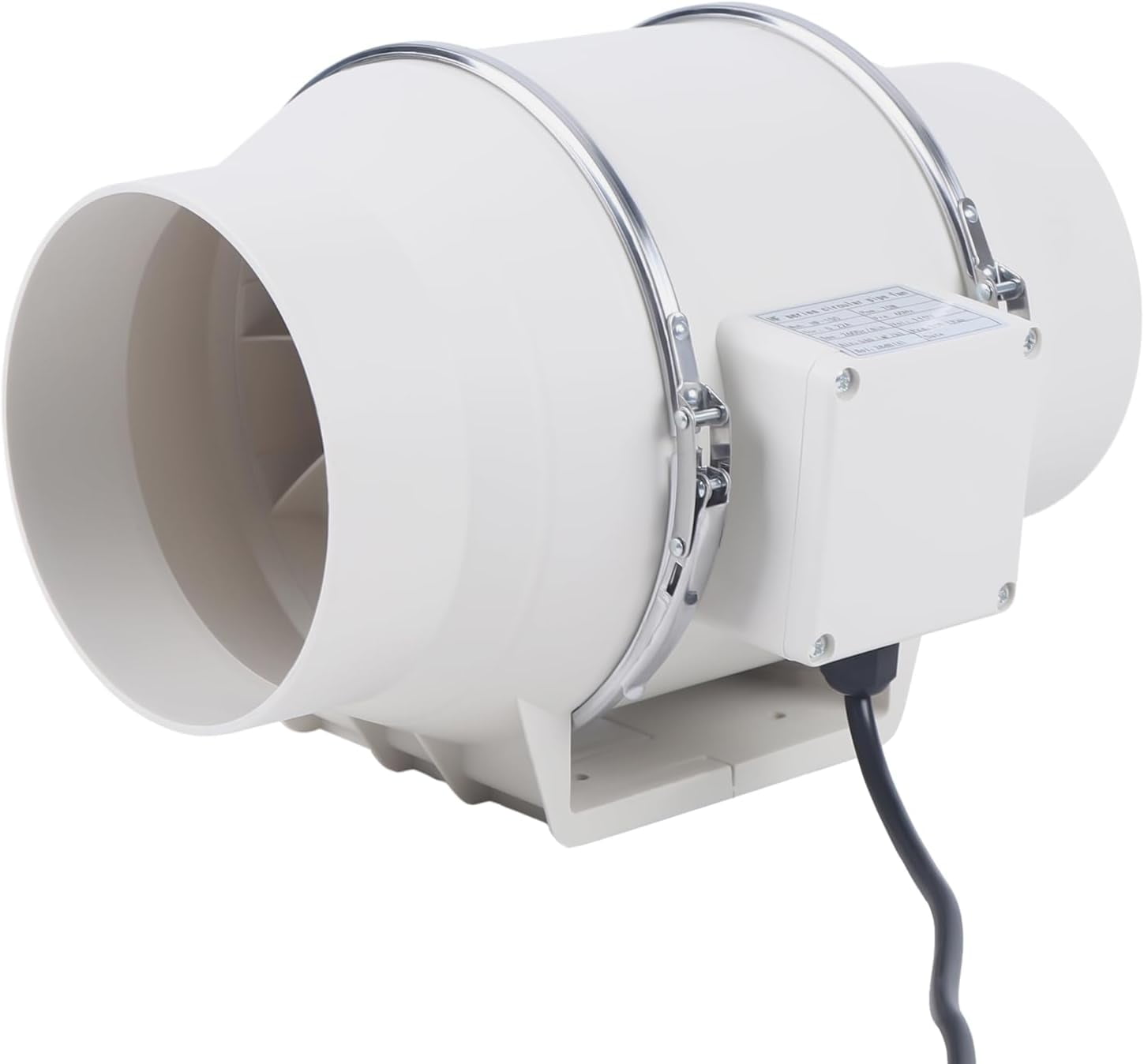 Inline Duct Fan Ventilation System 540m ³/h High Efficiency Exhaust Air ...