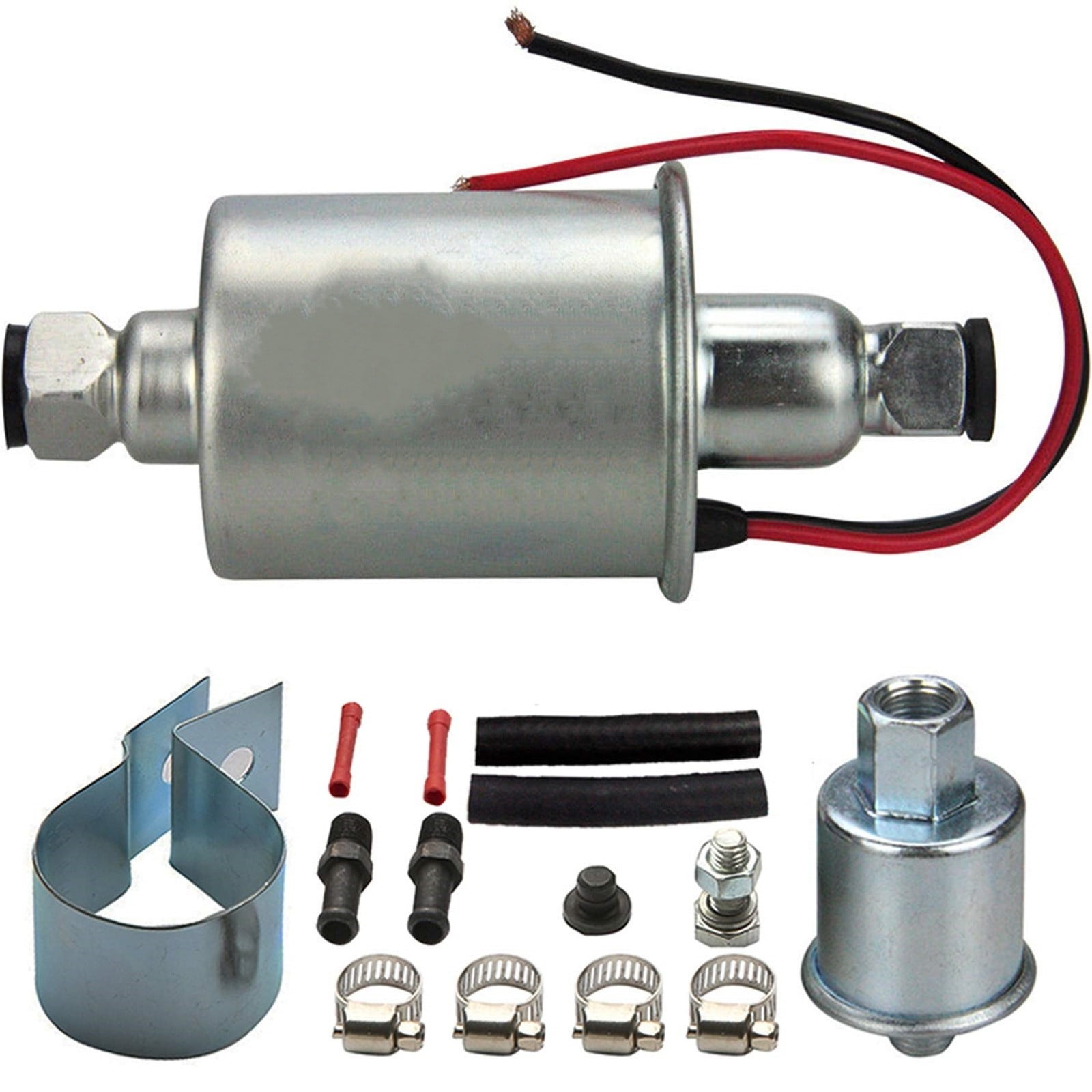 Inline Fuel Pump 12V Universal Electric Fuel Pump Low Pressure For Gas ...