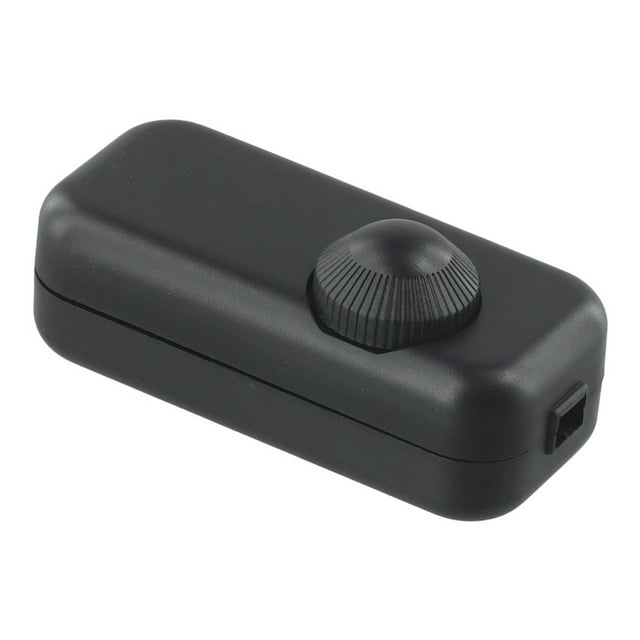 Inline Led Dimmer Switch Built-In Rotary On/Off & Knob Control Dimmer ...
