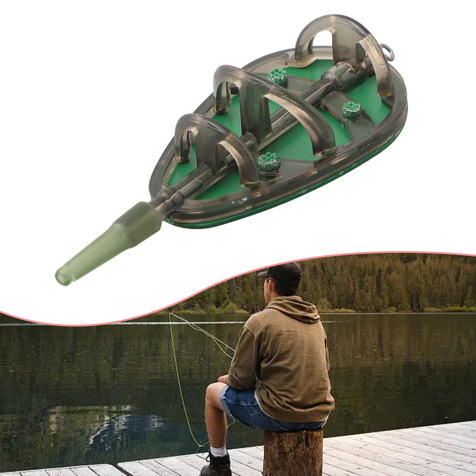 Inline Method Feeder or Mould For Carp Fishing Tackle Tool Method ...