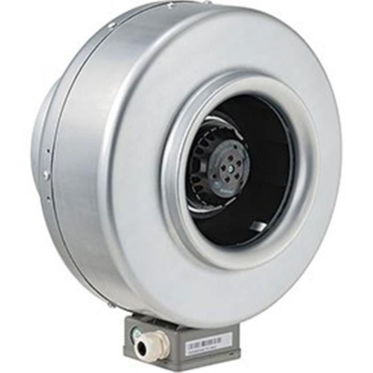Inline Mixed Flow Duct Fan, 8 in., Galvanized Steel, 541 CFM, Energy ...