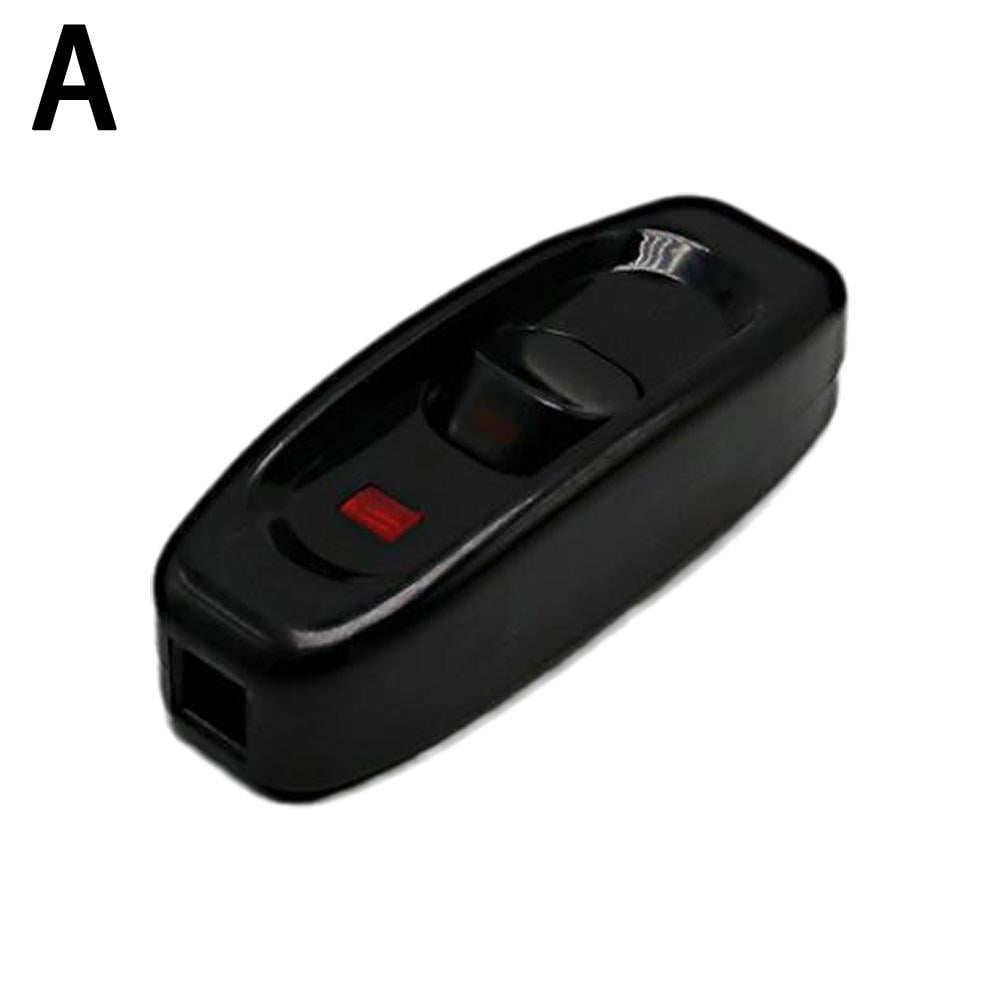Inline ON/OFF Home Table Lamp Desk Light Cord Cable Switch 220V 10A ...