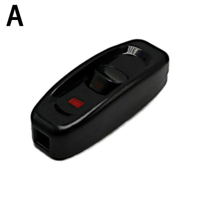 Inline ON/OFF Table Lamp Desk Light Cord Cable Switch 220V 10A Home ...