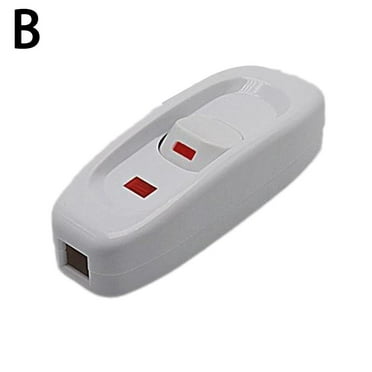 NUOLUX In-Line Cord Switches Bedside Lamp Switch 250V 10A Inline ON/OFF ...