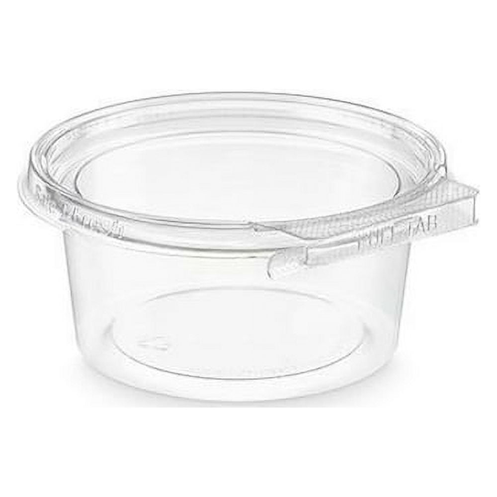 Inline Plastics DPET Safe-T-Fresh Roundware Tamper Resistent Container ...