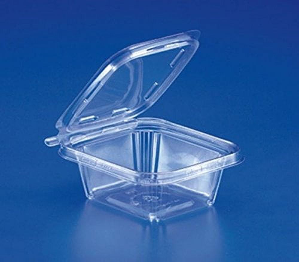 Inline Plastics Inline 12 oz. Clear Hinged Deli Container w/Tamper ...
