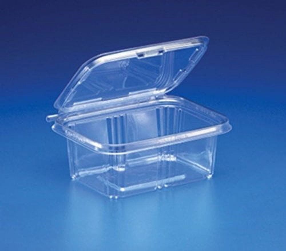 Inline Plastics Inline 32 oz. Clear Hinged Deli Container w/Tamper ...
